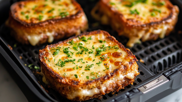 Recette de croque monsieur au airfryer, ça croustille ! - Le Airfryer ...