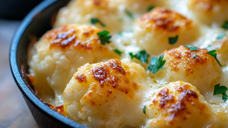 Gratin de chou fleur à l'Airfryer : recette facile et savoureuse - Le ...